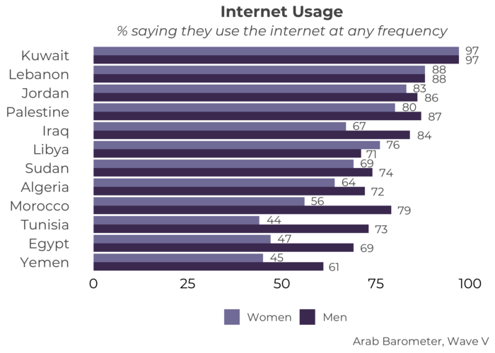 The Arab World’s Digital Divide – Arab Barometer