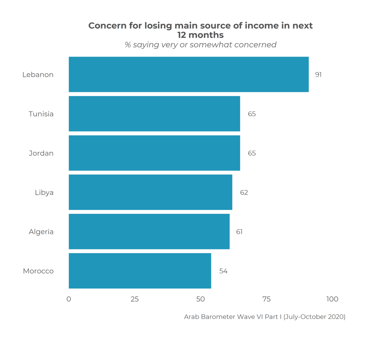 Fact Sheet: MENA Region Economy – Arab Barometer